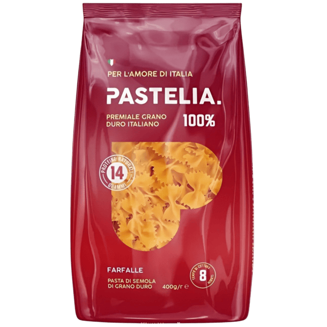 Макарони фігурні Pastelia Бантики, 400г - Купити в Копійочка